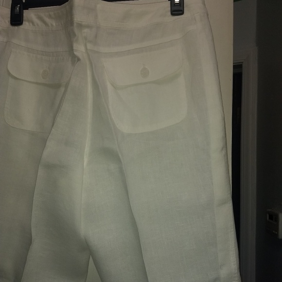 Style & Co. | Pants & Jumpsuits | Woman Linen Light Cream Color Pants ...